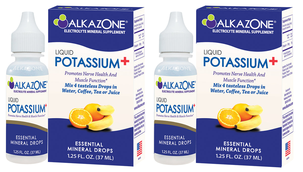 Alkazone Liquid Potassium+ 1.25 FL. OZ. (2 Pack) — Vitamin Superstore™