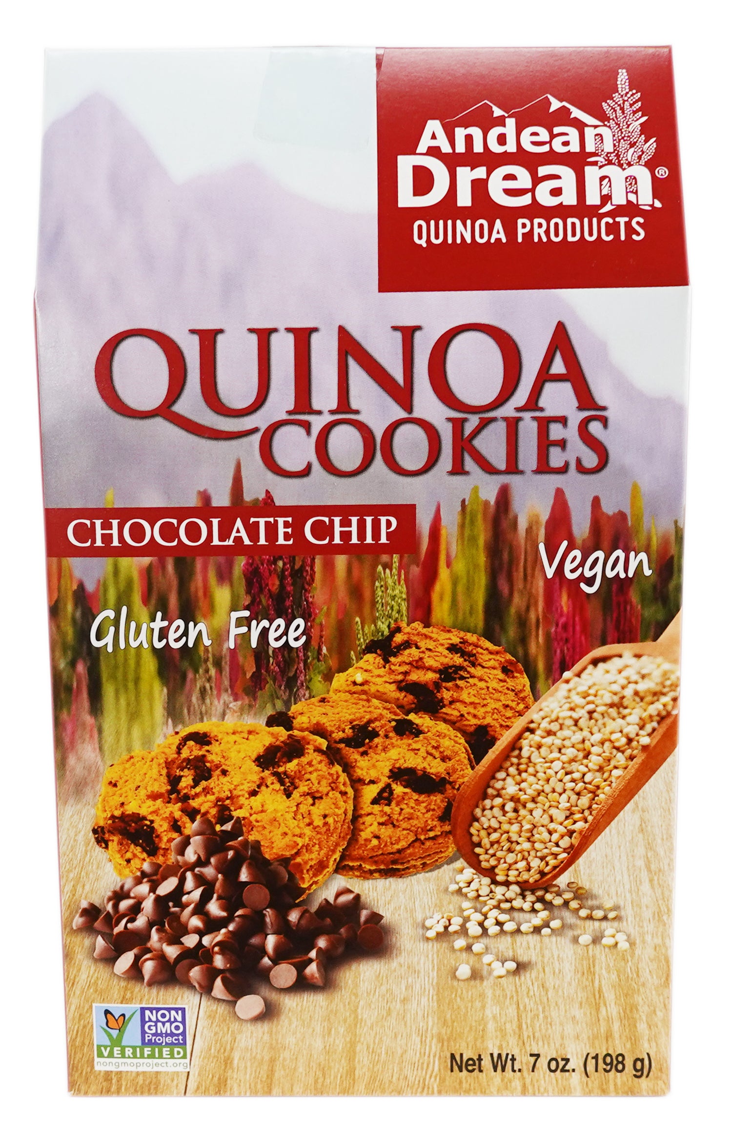 Andean Dream Quinoa Chocolate Chip Cookies (Pack of 6) — Vitamin ...