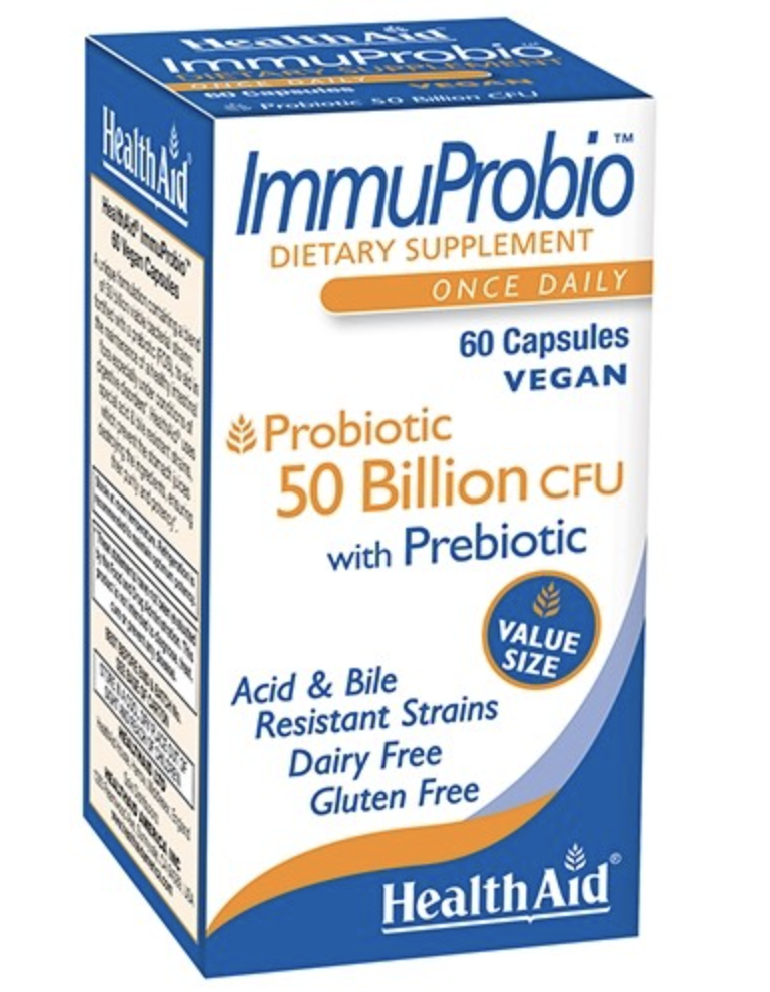 HealthAid ImmuProbio (50 Billion) 60 Capsules — Vitamin Superstore™