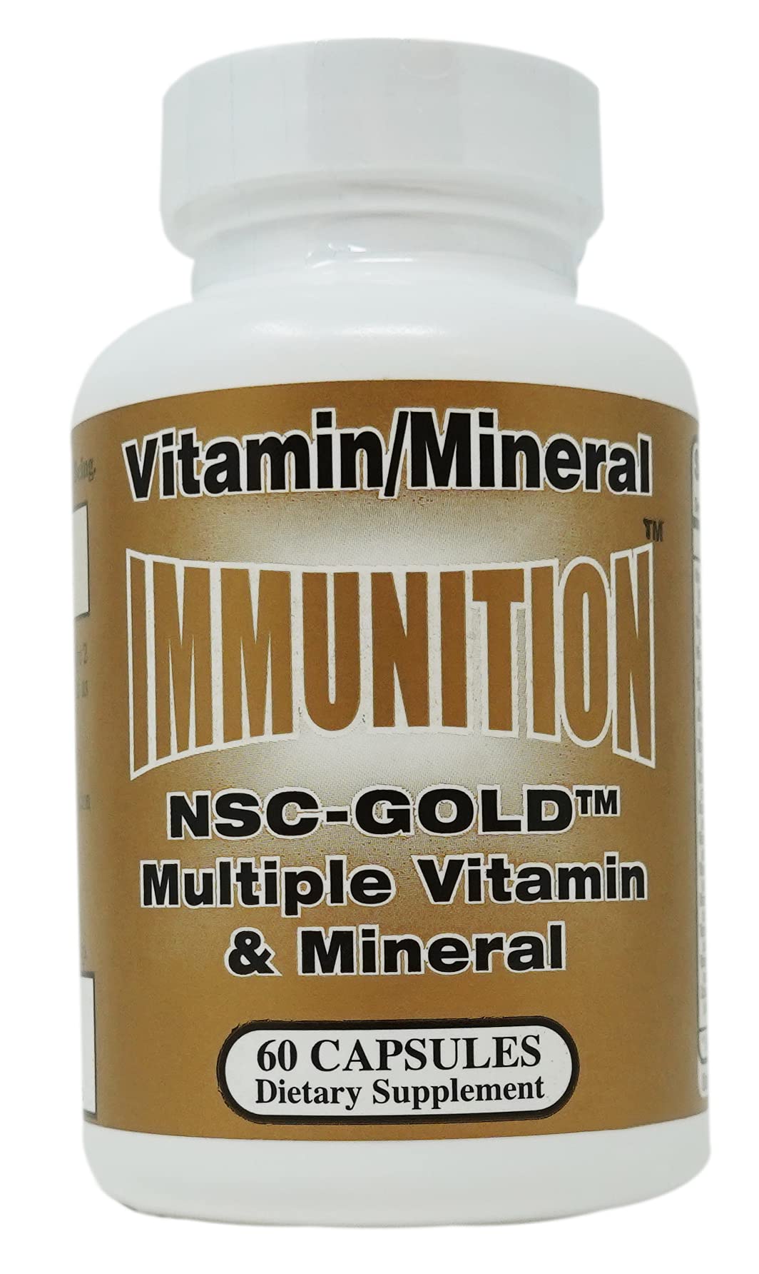 NSC Gold Multiple Vitamin & Minerals 60 Capsules — Vitamin Superstore™